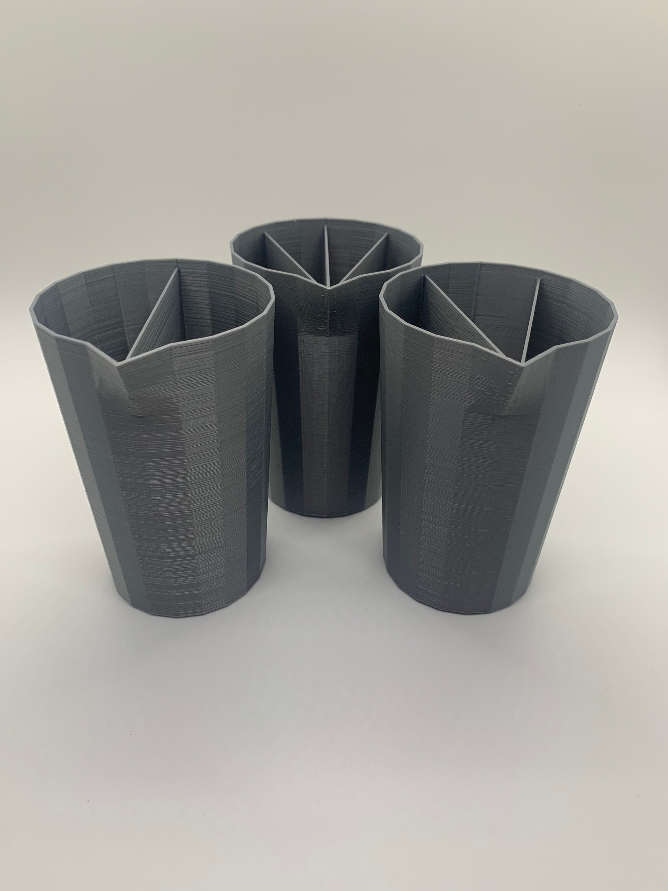 Split Cup Bundle 2 3 and 4 Compartments Sets of 8oz 12oz | Etsy