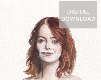Emma Stone Fan Art - Etsy