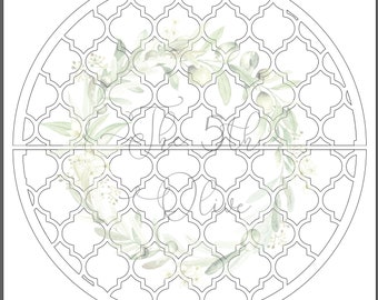 Lattice Cut File | Etsy