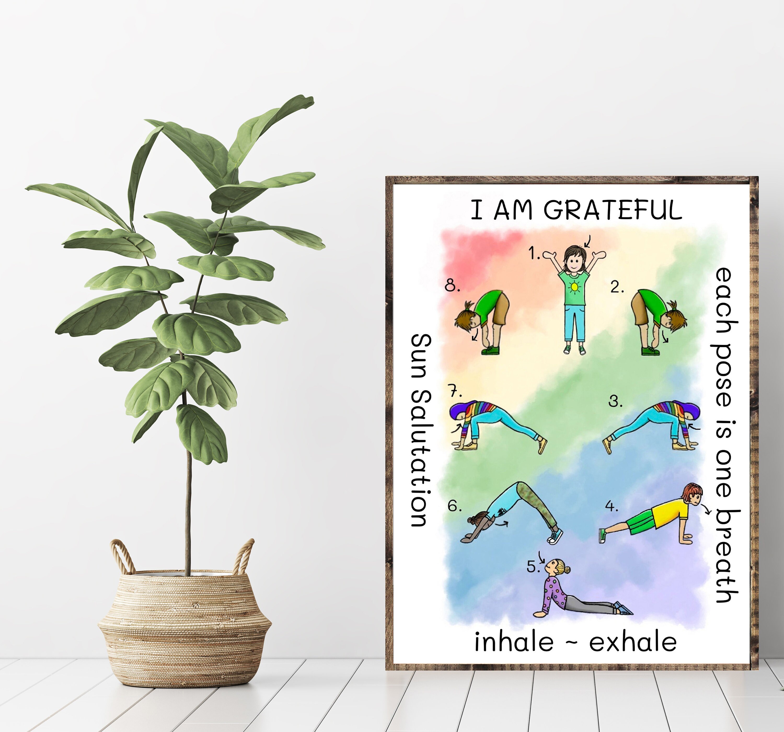 Mindfulness Wall Art for Children - Etsy