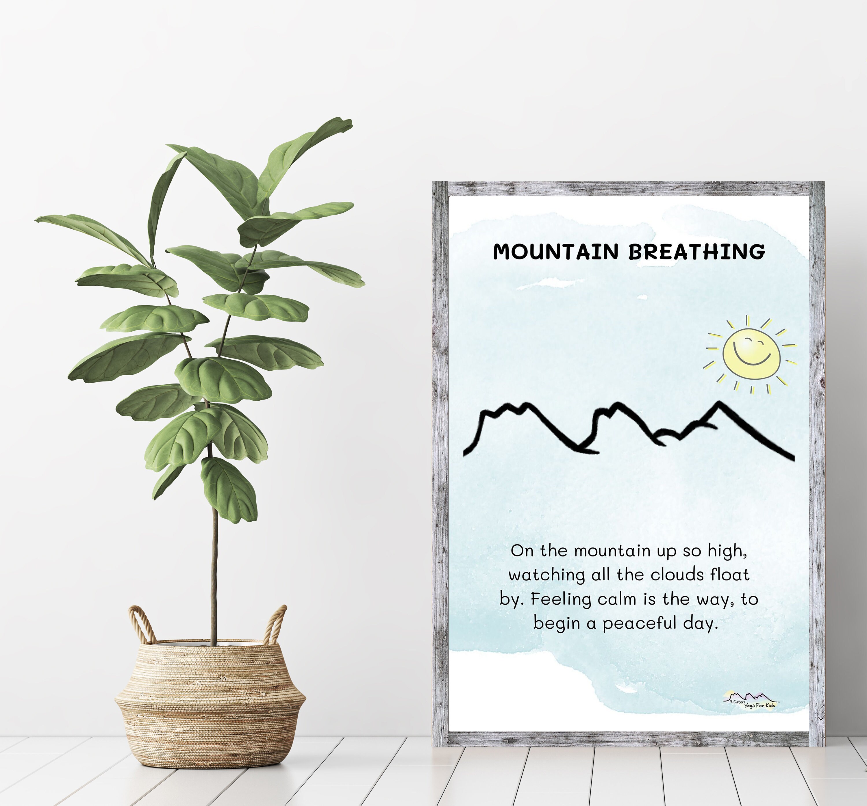 Mindfulness Wall Art for Children - Etsy