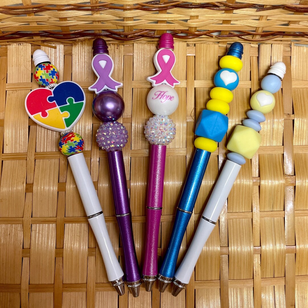 Awareness Pens/breast Cancer Pen/down Syndrome Awareness Pen/purple ...