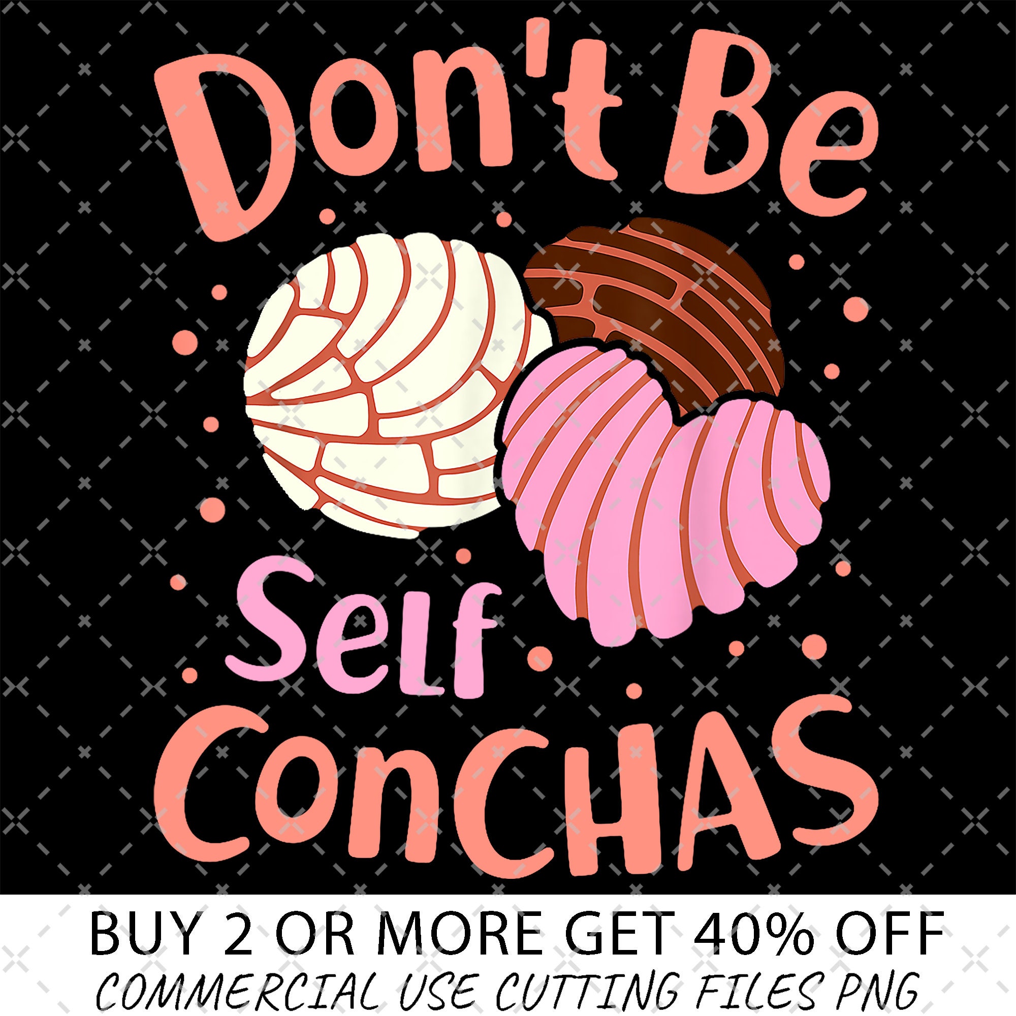Dont Be Self Conchas PNG, Mexican Valentine PNG, Valentine Day Png ...