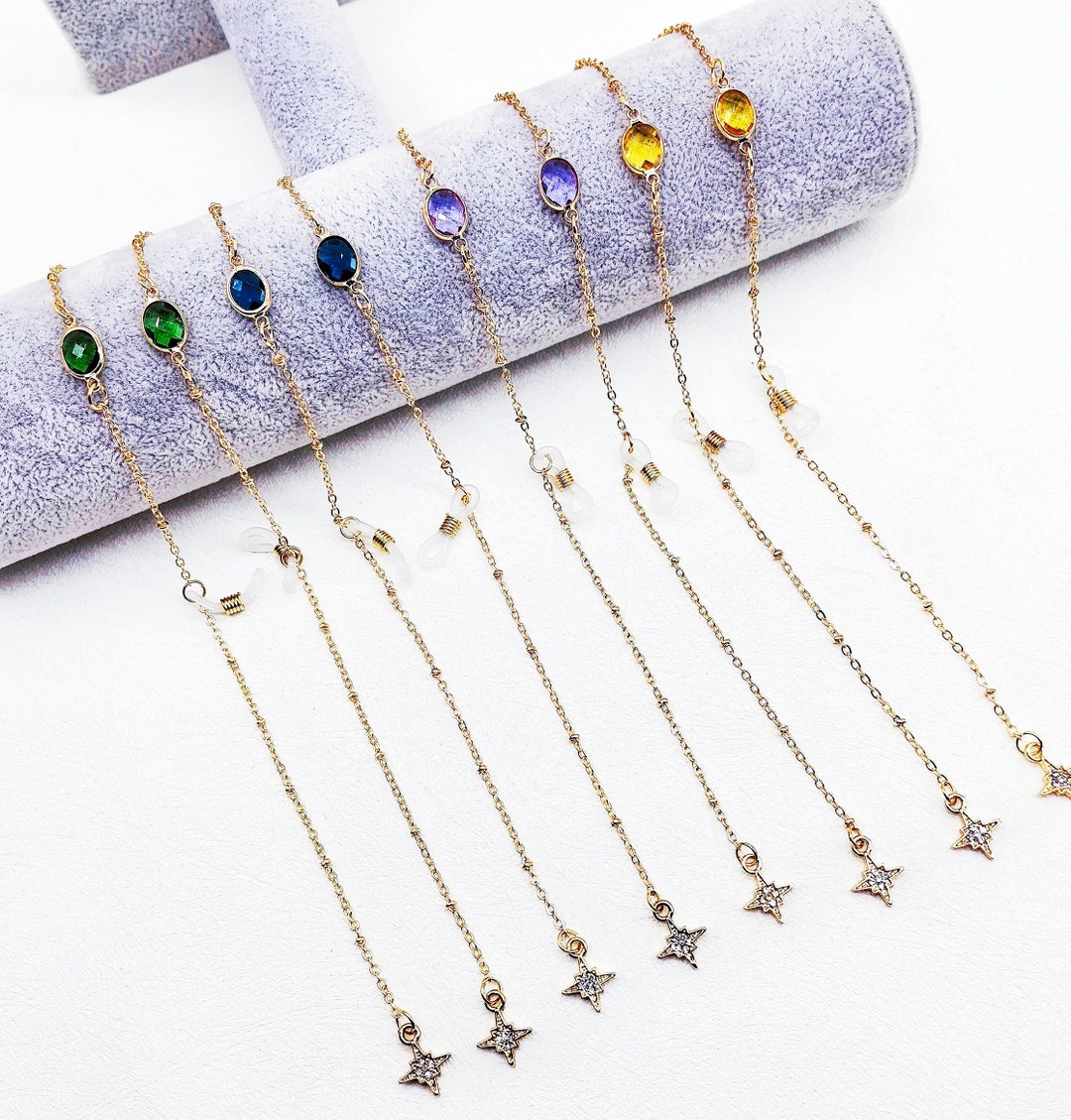 Glass Glasses Chain / 9 Colors Optional / Sunglasses Chain / Glasses ...
