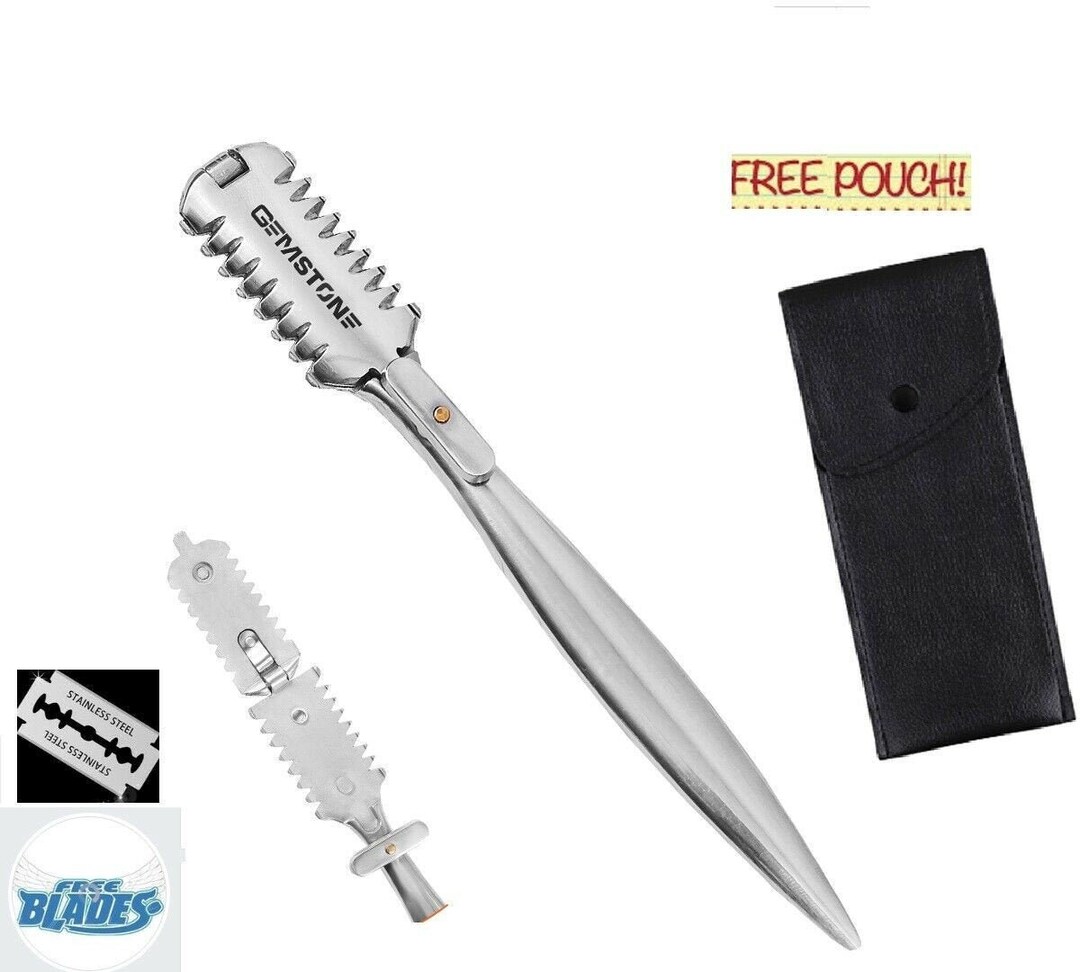 Hair Shaper Thinning Feather Styling Layering Cutting Razor Comb 10 ...