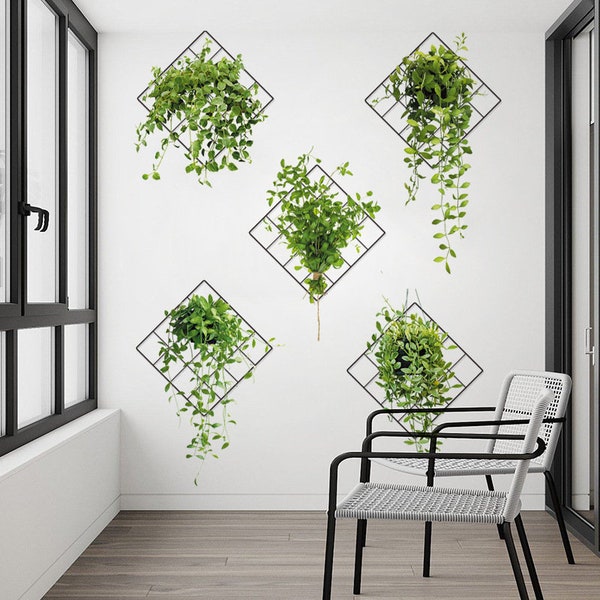 Plant Wall Stickers - Etsy