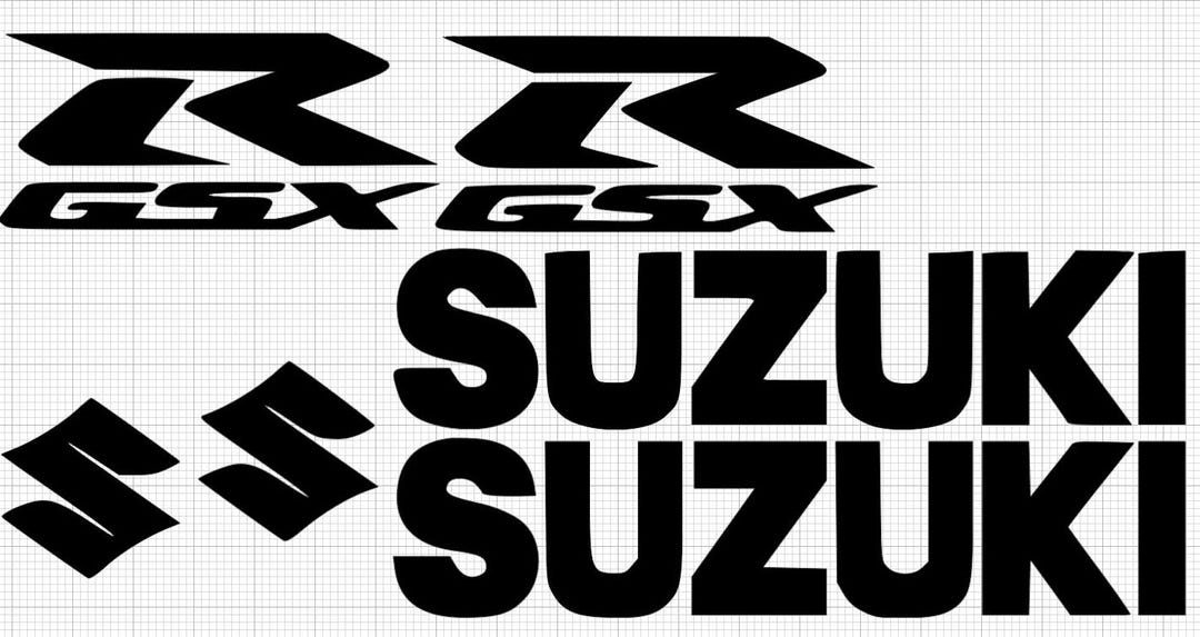 Suzuki GSXR Inspired Decals SVG - Etsy Australia
