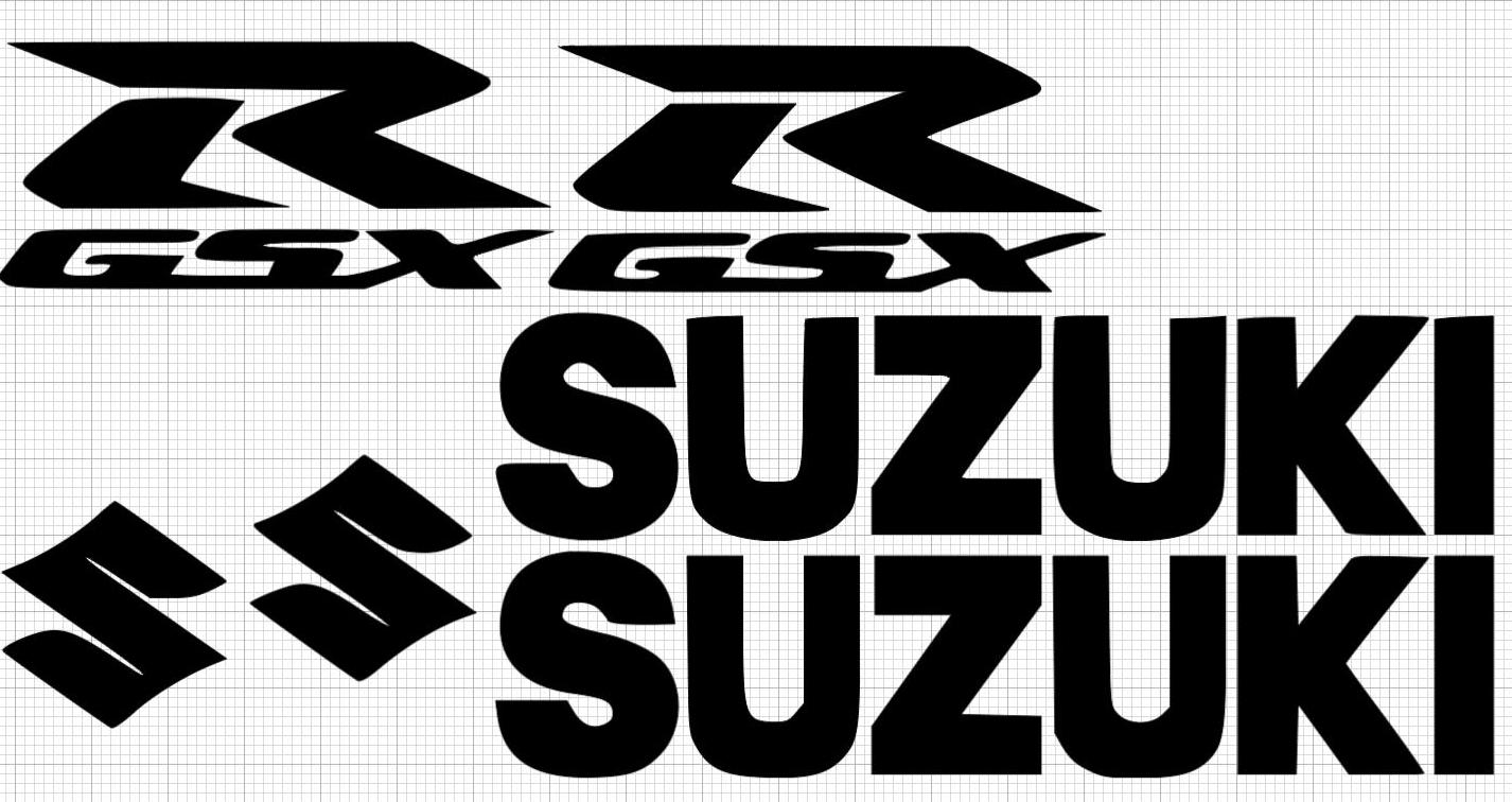 Suzuki GSXR Inspired Decals SVG - Etsy