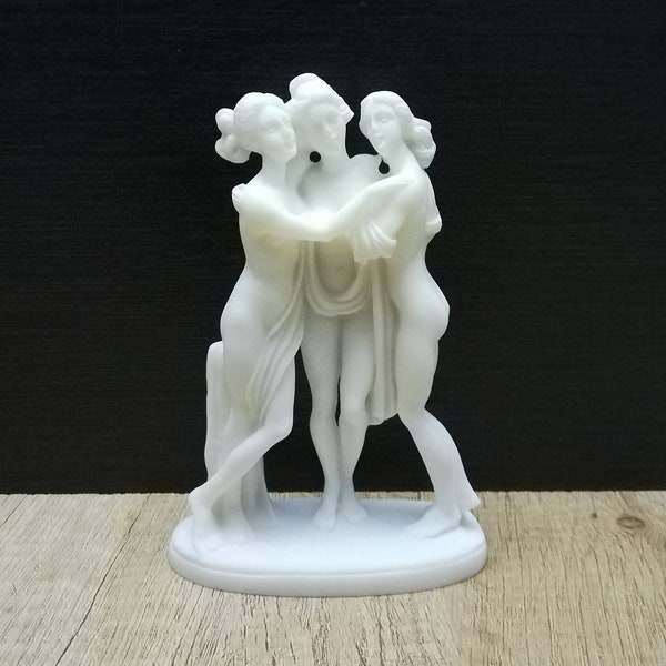 Three Graces Statue Marble - Etsy