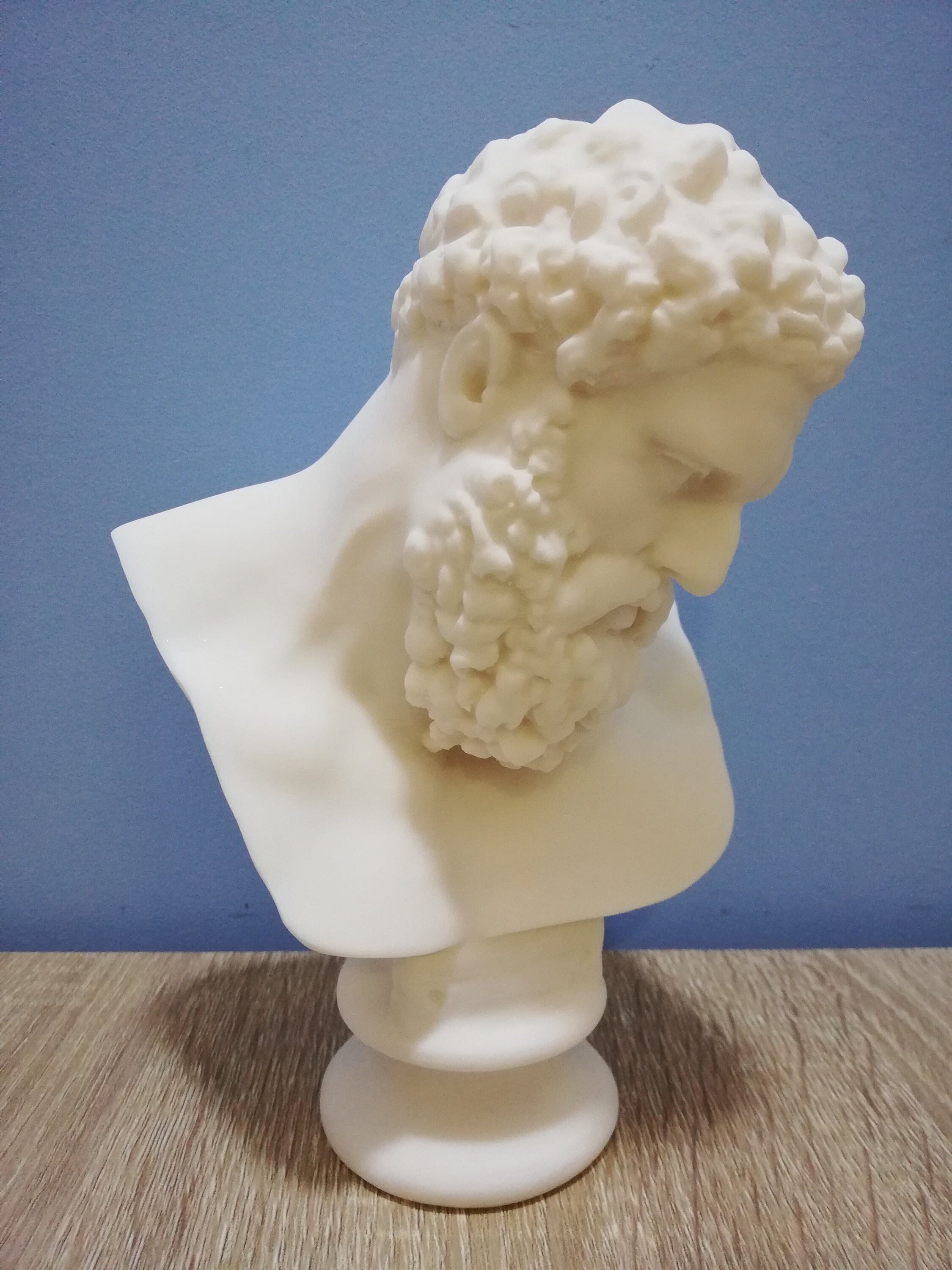 Hercules Head Bust Ancient Greek Hero 21.5cm - 8.46in Zeus Son Greek ...
