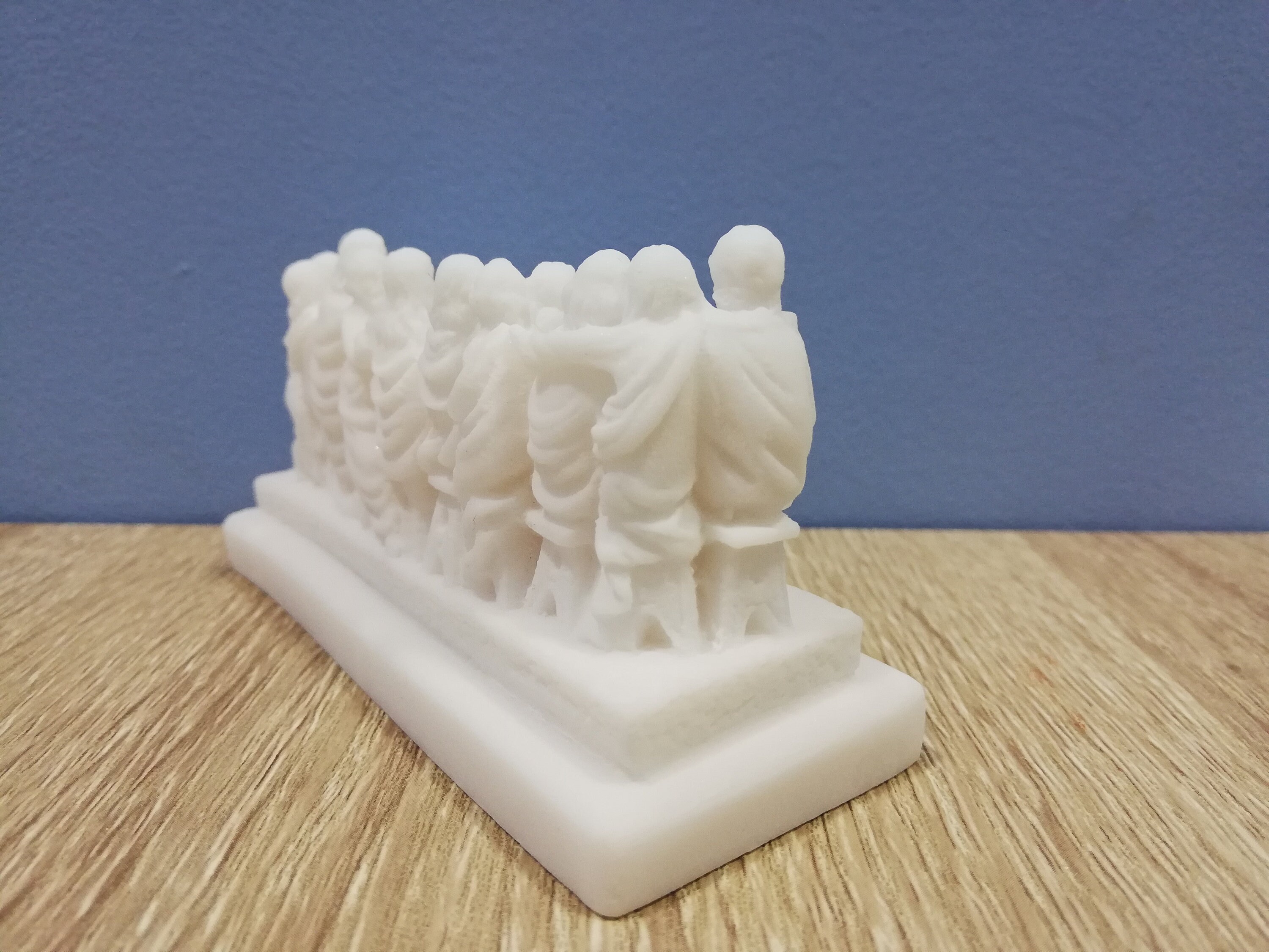The Last Supper Handmade Marble Sculpture 5.3cm-2.08inh & 15.5cm-6 ...