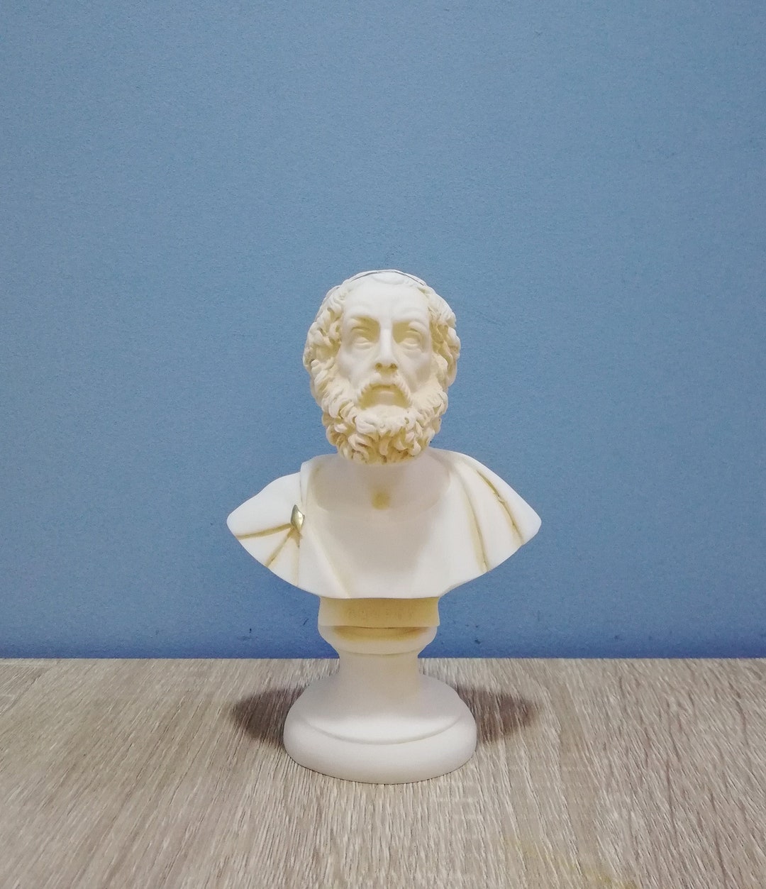 Homer Famous Ancient Greek Author Bust Head 15cm-5.90in Handmade ...