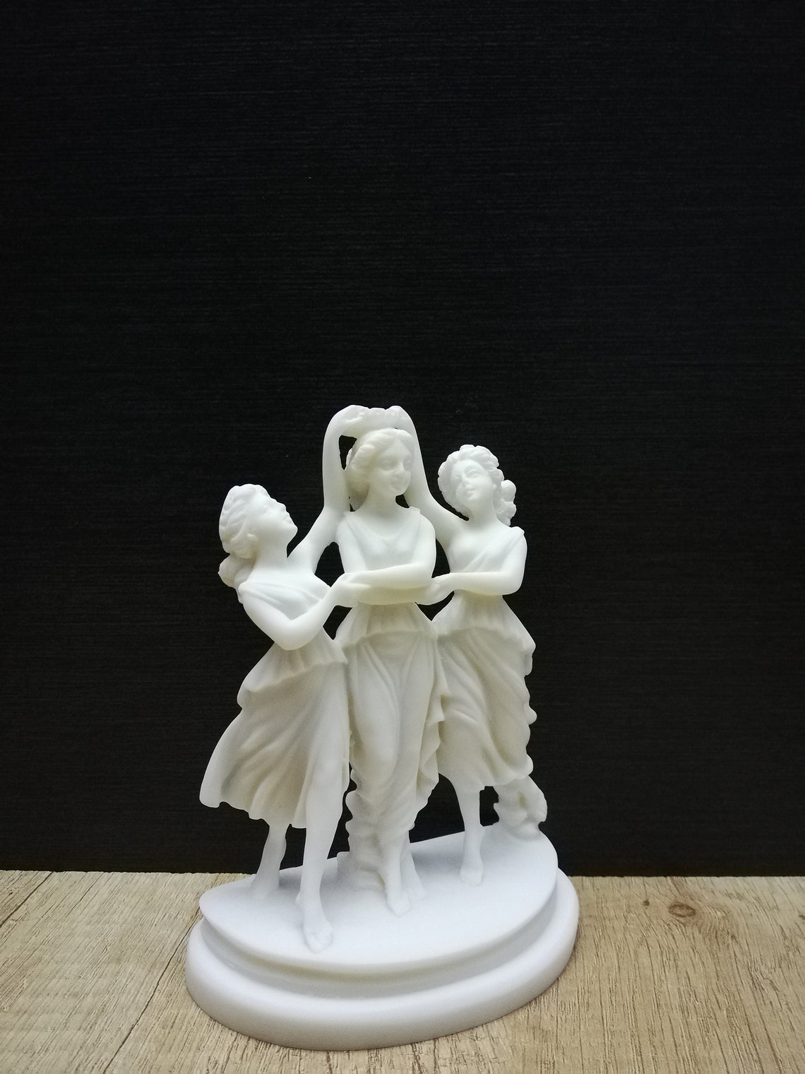 The Three Graces - Charites 15.5cm-6.10in Ancient Greek Statue Museum ...