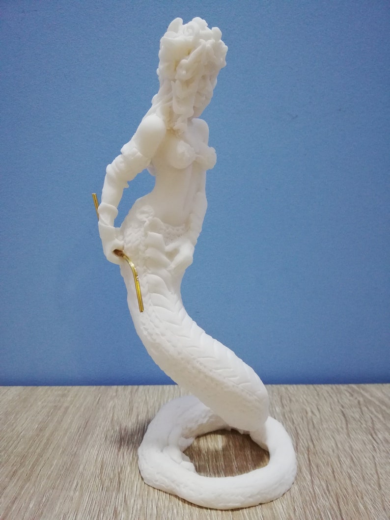 Medusa 21.5cm-8.46in Greek Mythology Mermaid-monster Handmade - Etsy