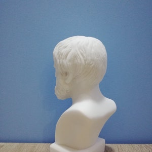 Aristotle Bust Head Famous Greek Philosopher Handmade Greek Sculpture ...