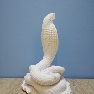 Cobra Handmade Sculpture 16.5cm-6.50in Greek Statue Snake Home Decor ...