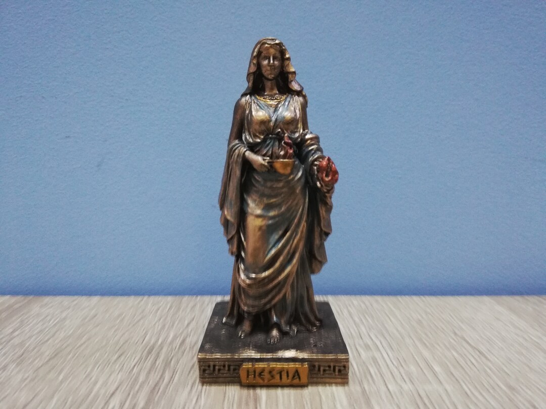 Hestia Greek Goddess of Hearth-home Life-family 8.5cm 3.34in Roman ...