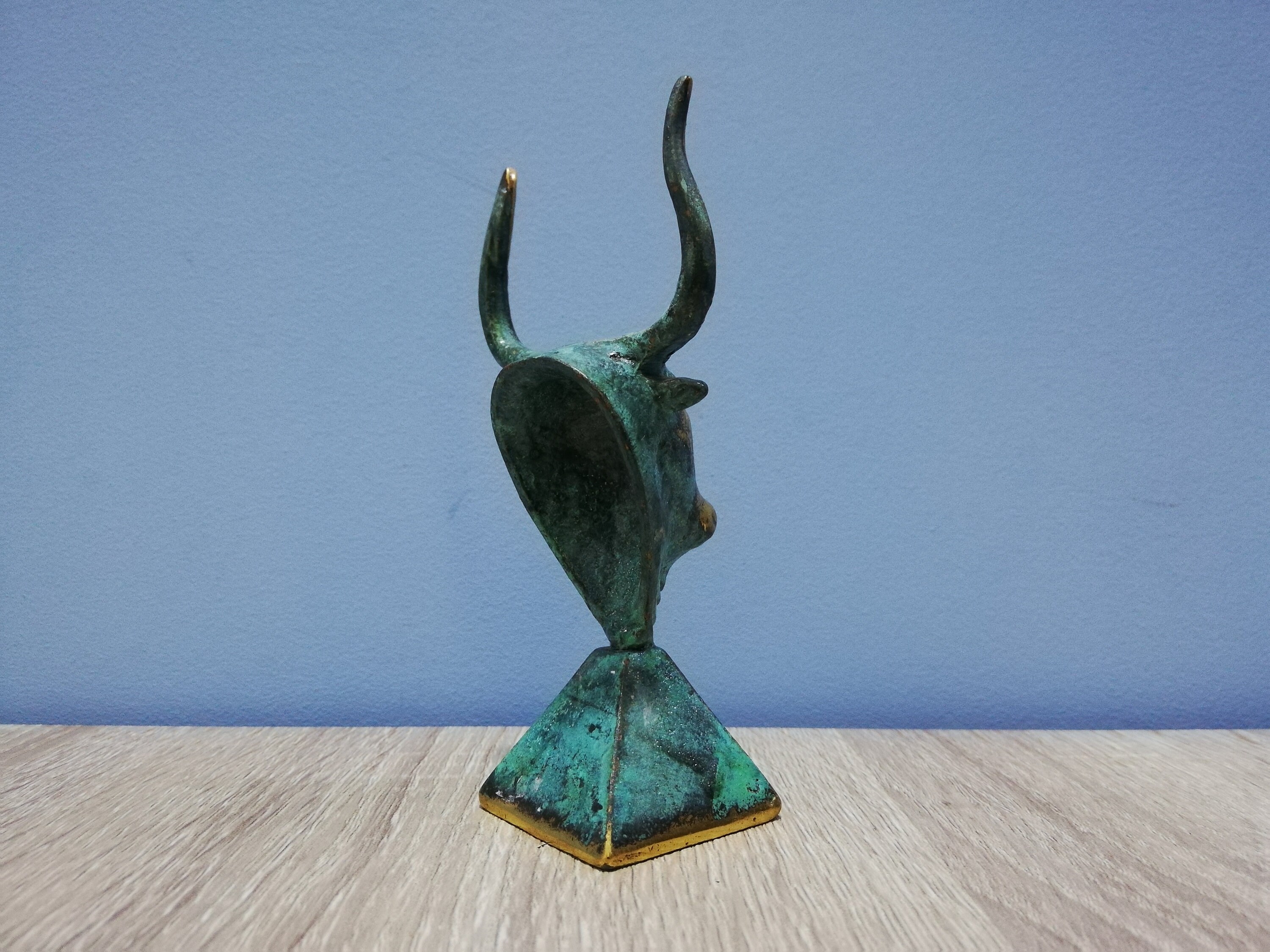 Bull Head Palace of Knossos 12cm 4.72in Minoan | Etsy