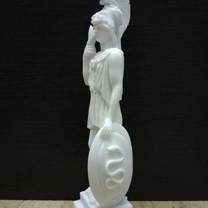 Athena Pallas Ancient Greek Roman Goddess of Wisdom Minerva 26cm - 10 ...