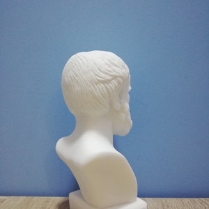 Aristotle Bust Head Famous Greek Philosopher Handmade Greek Sculpture ...