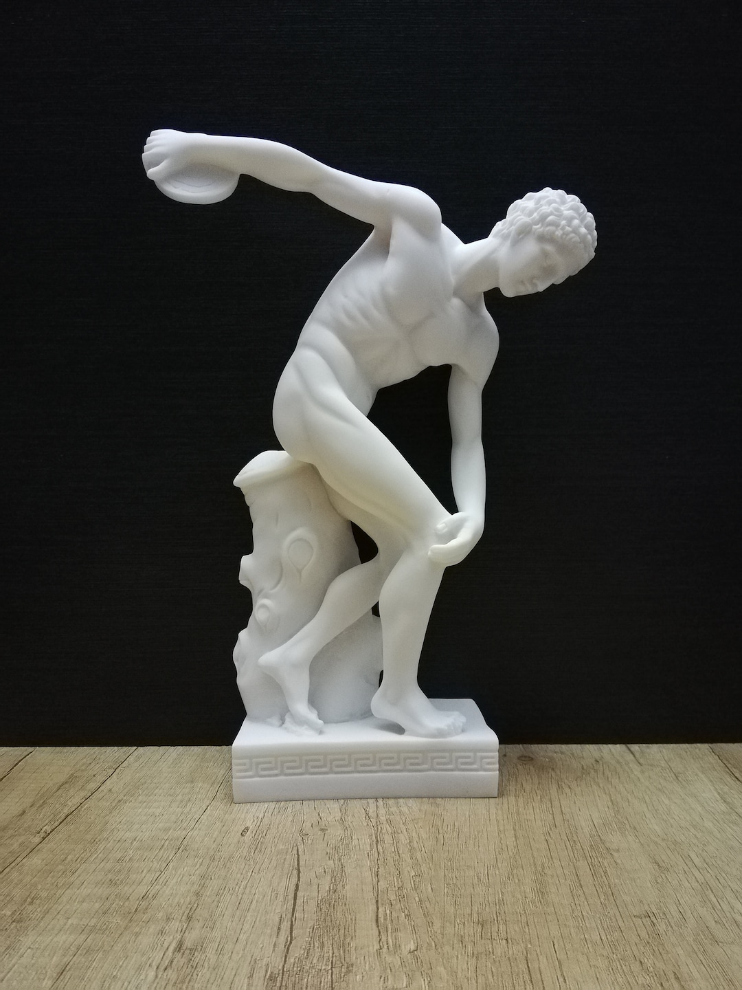 Discobolus - Discus Thrower Greek Sculpture Ancient Greece Roman Copies ...