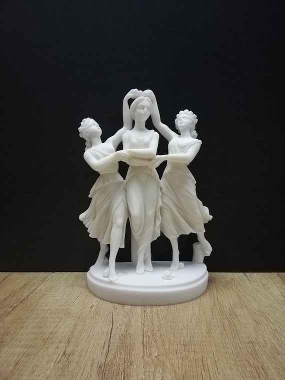 The Three Graces Charites 23.5cm-9.25in Ancient Greek Statue | Etsy
