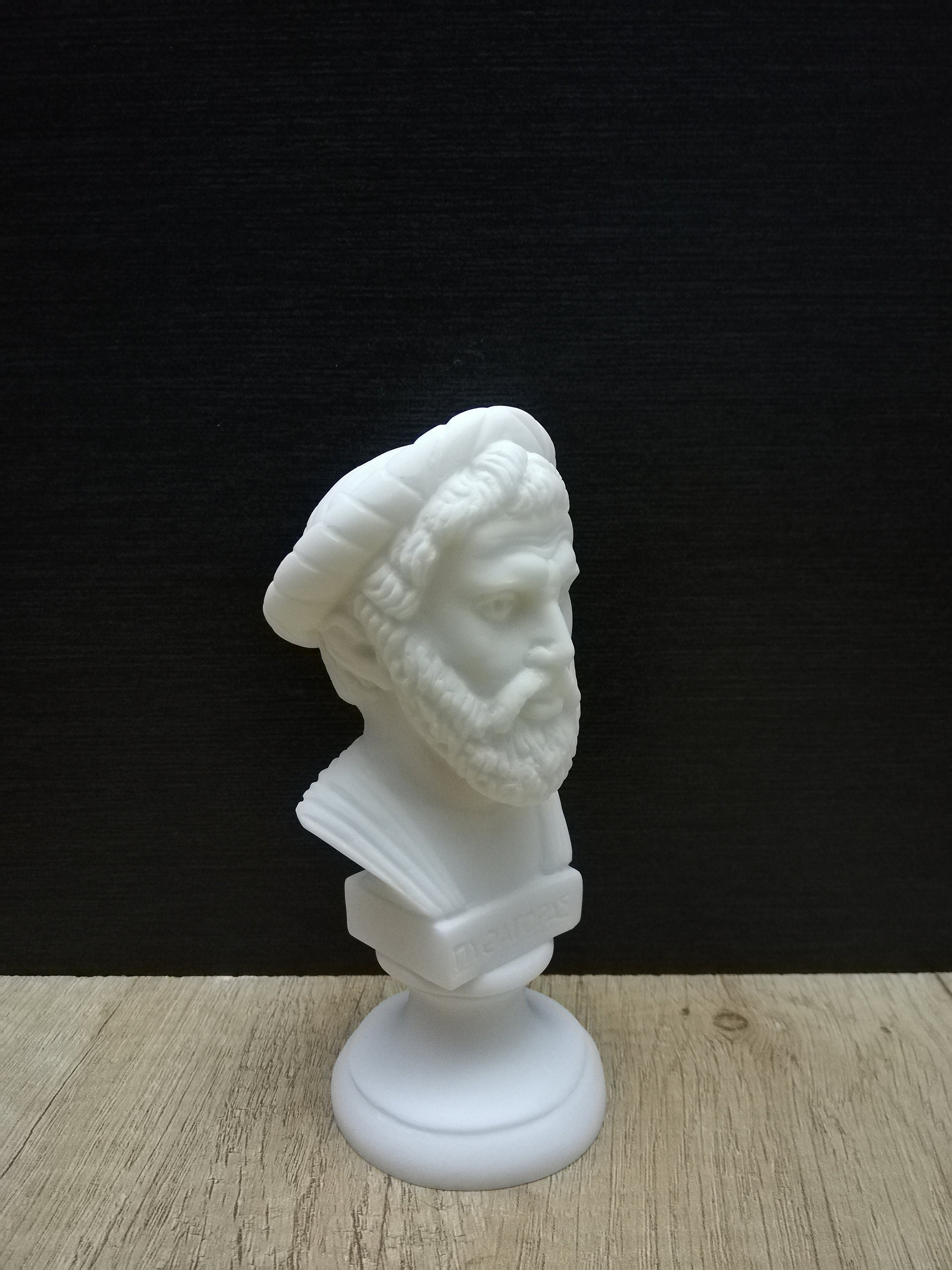 Pythagoras Bust Head 14cm-5.51in Famous Greek Philosopher | Etsy
