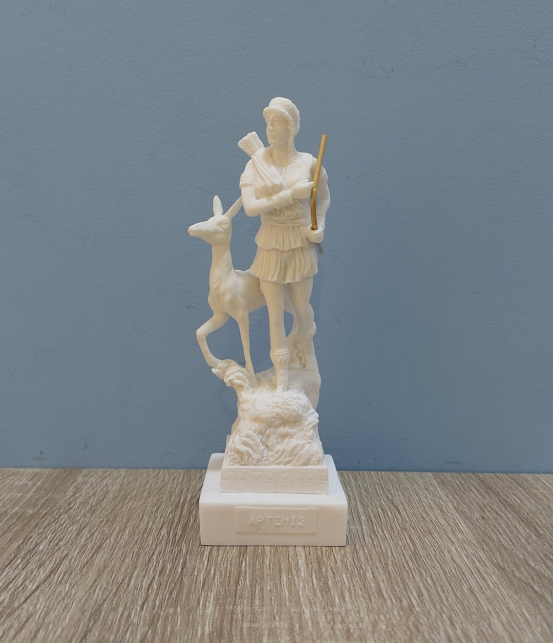 Artemis With Deer Ancient Greek Roman Goddess of the Hunt 16.5cm - 6 ...
