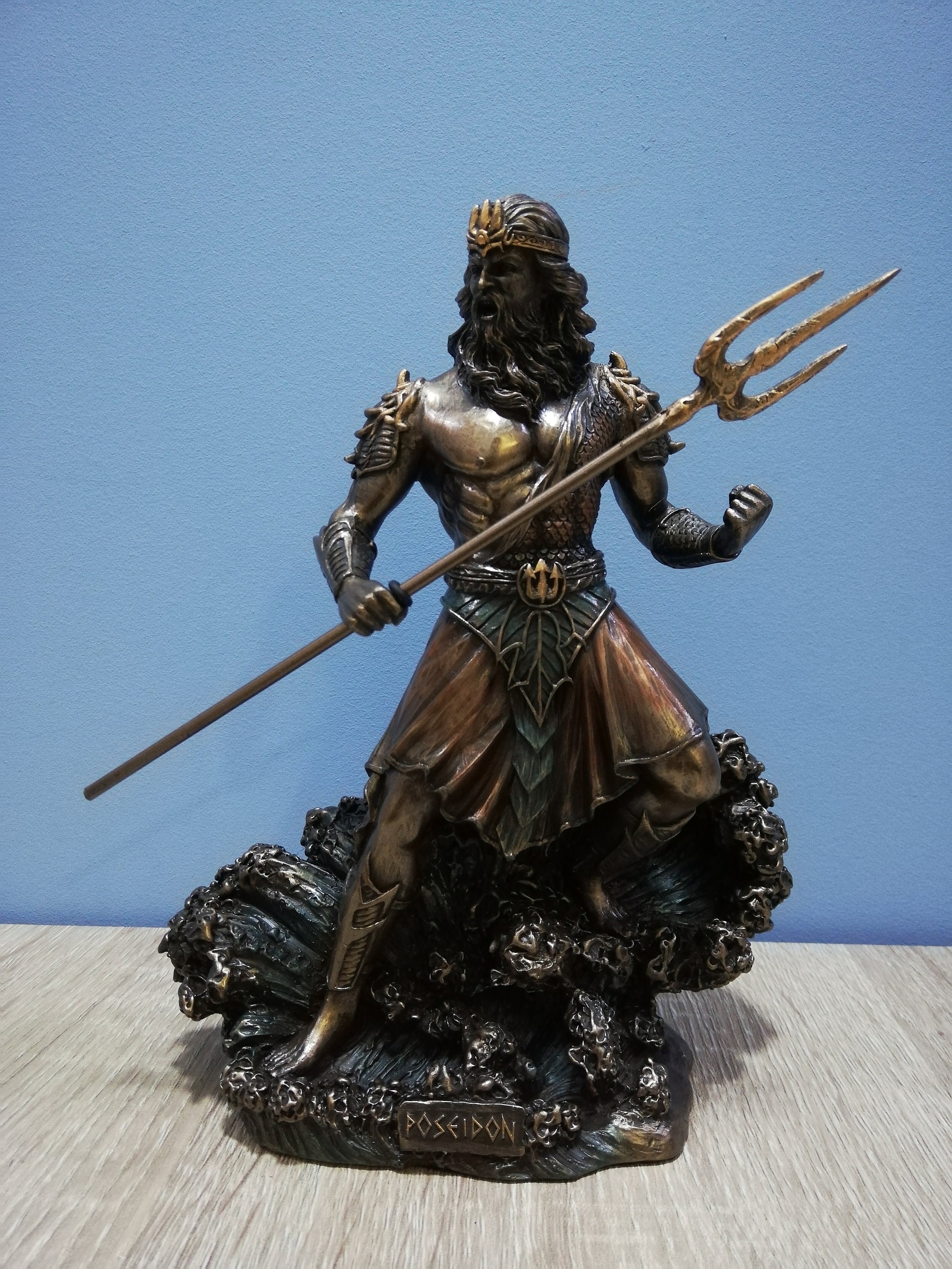 Poseidon God of The Sea Greek Olympian God Ancient Greece | Etsy