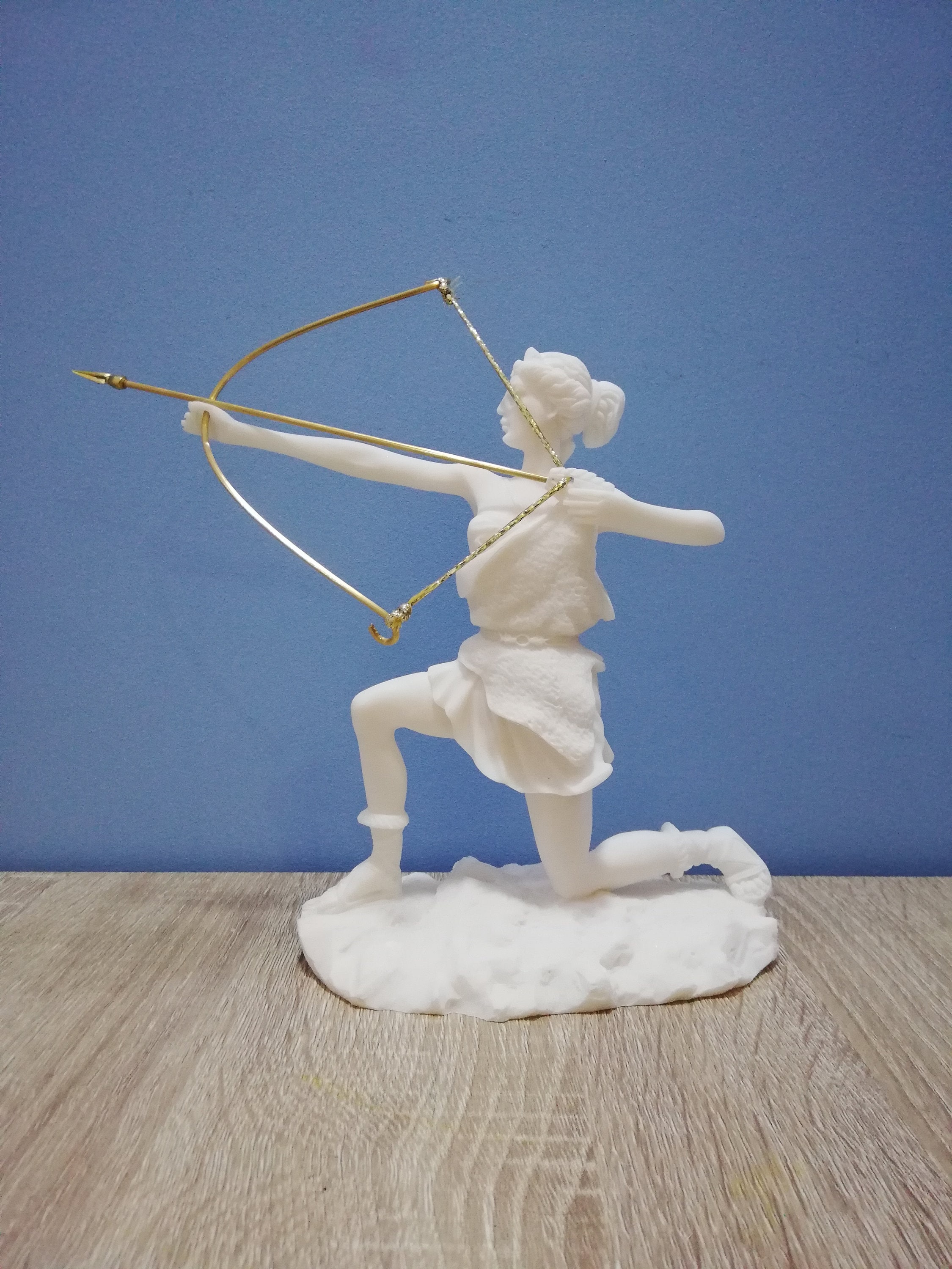 Artemis With Bow Ancient Greek Roman Goddess of the Hunt 22cm | Etsy