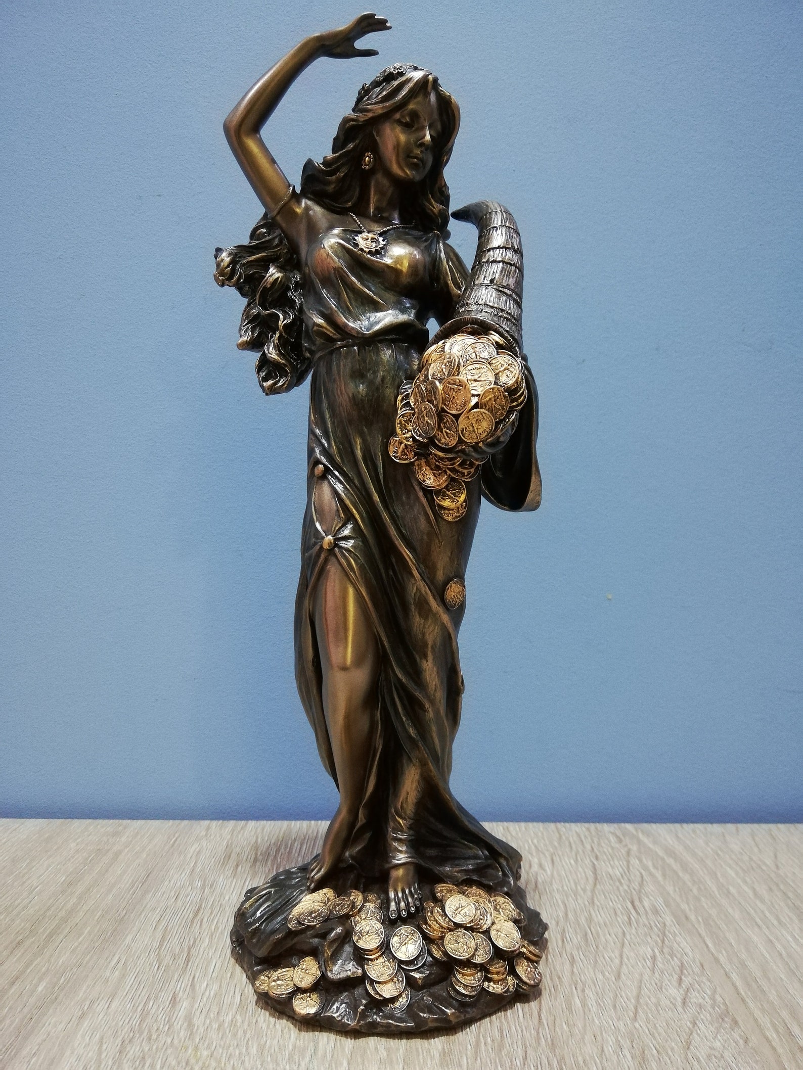 Fortuna Goddess of Wealth Tyche 11.02in-28cm Ancient Greek - Etsy UK