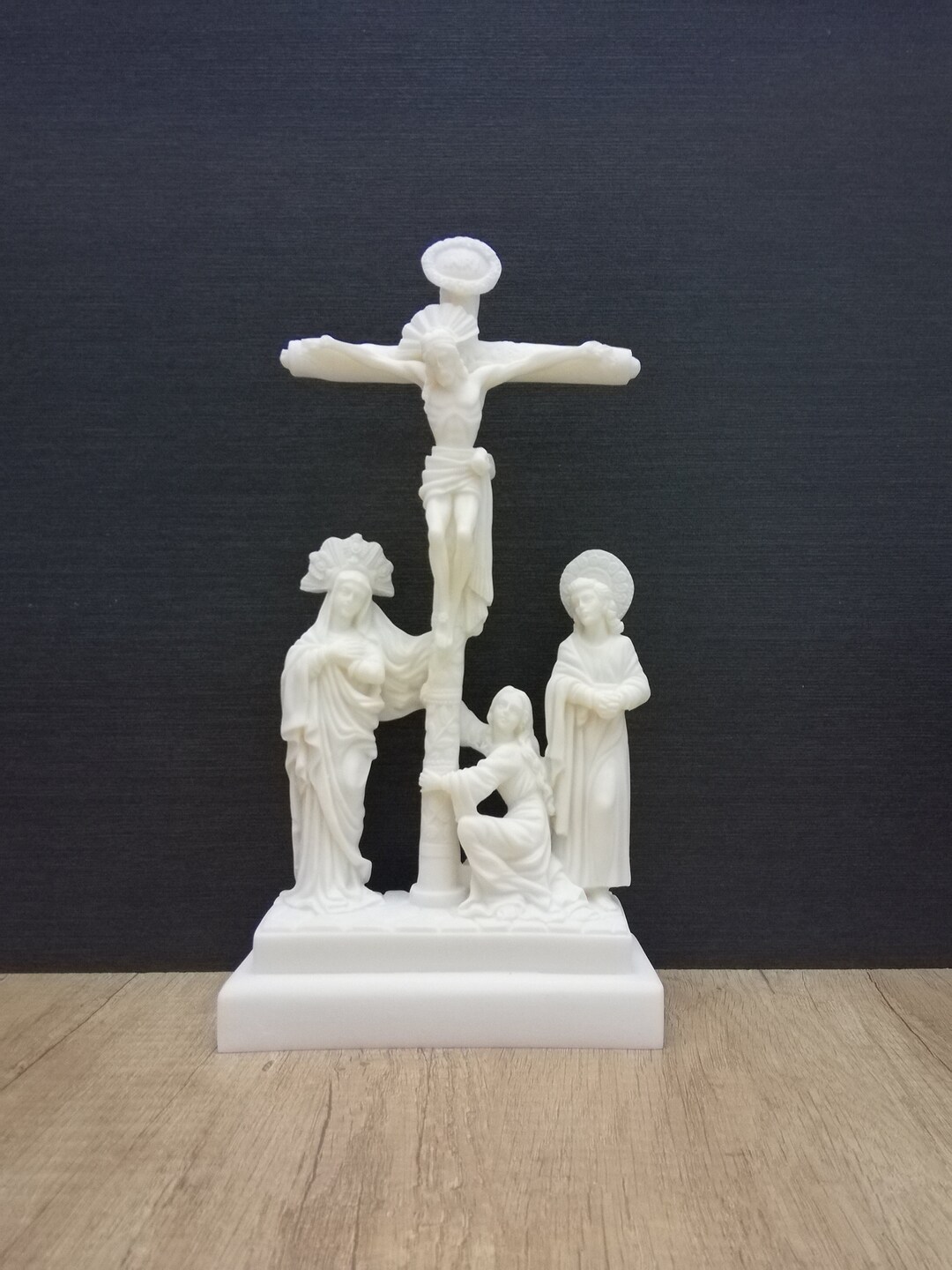 The Crucifixion of Jesus 28.5cm - 11.22in Religious Statues Handmade ...