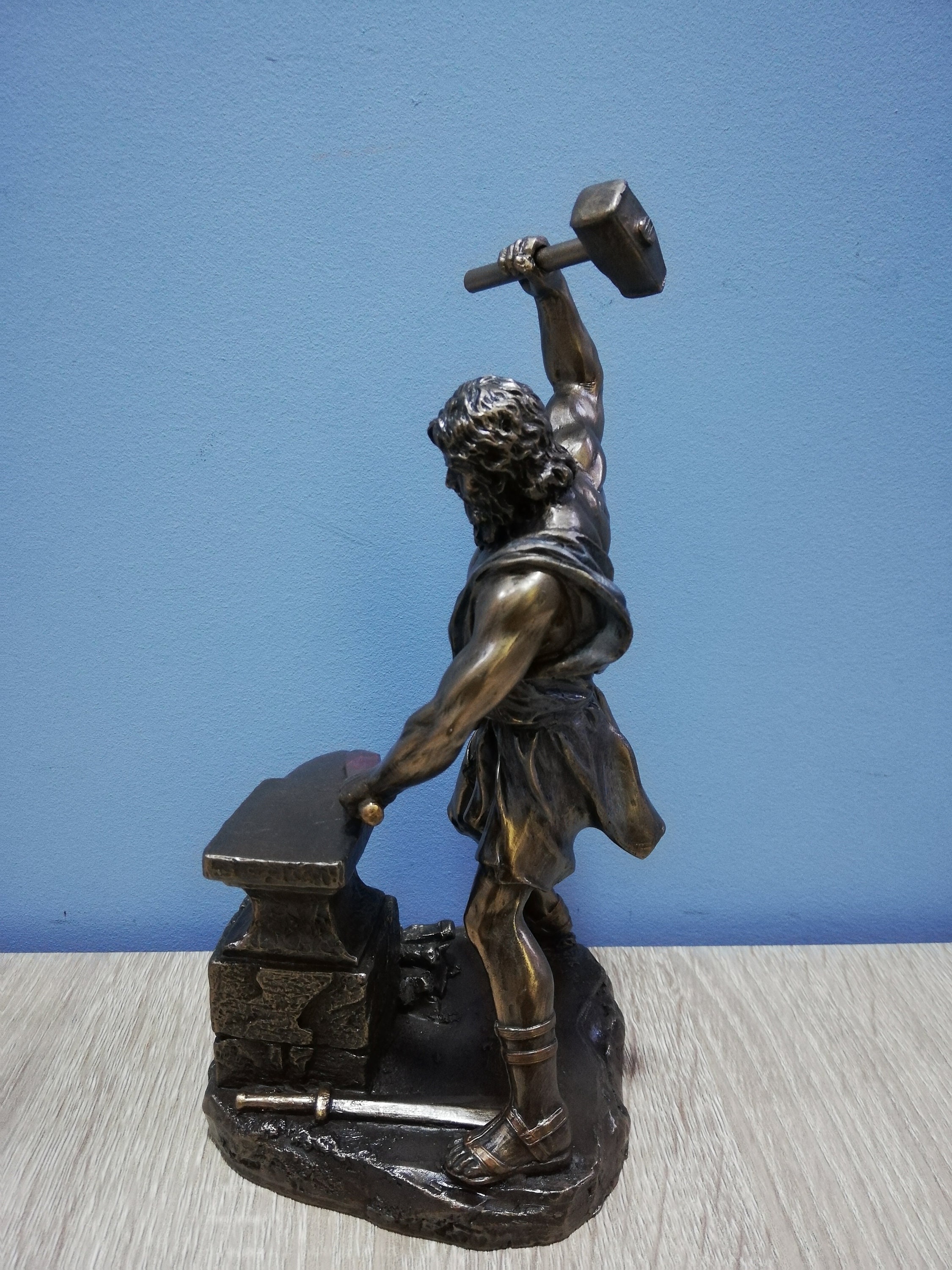 Hephaestus Greek God of Blacksmiths 22cm 8.66in Roman God | Etsy