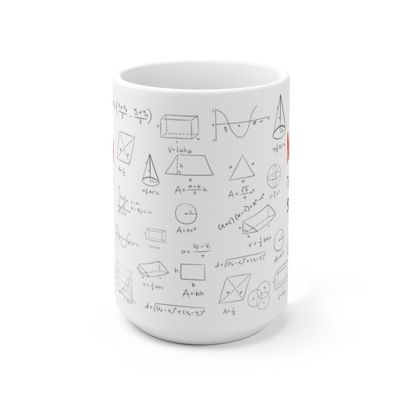 Funny Math Mug, Math Teacher Gift, Professor Gift, College Student Gift ...