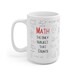 Funny Math Mug, Math Teacher Gift, Professor Gift, College Student Gift ...