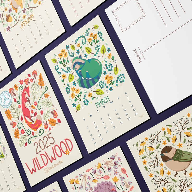 2025 4x6 Calendar - Etsy