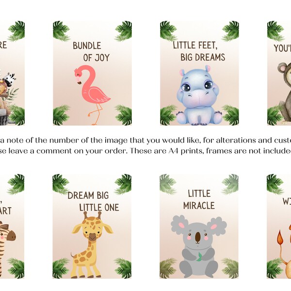 Jungle Prints Kids - Etsy