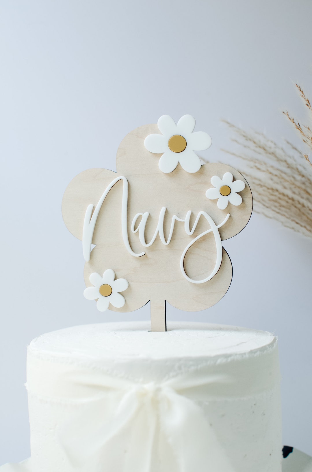 Daisy Cake Topper, Daisy First Birthday, Smash Cake Topper, Daisy Cake ...