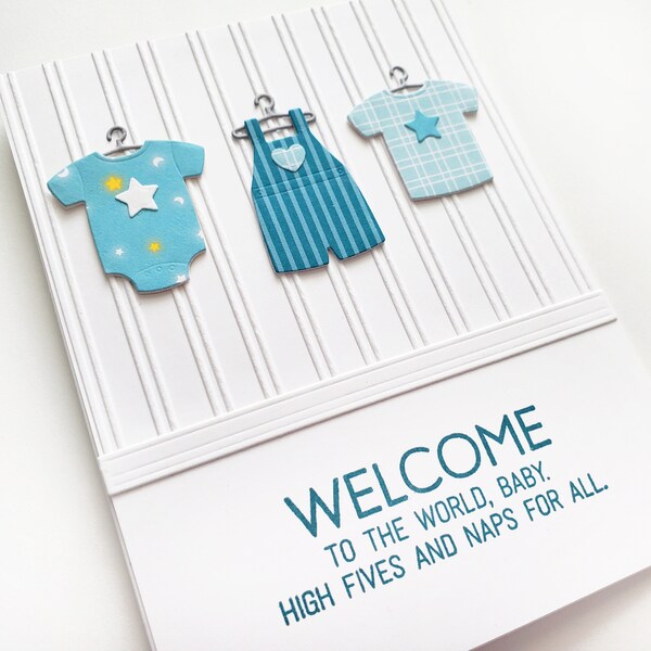 Embossed Card - Etsy