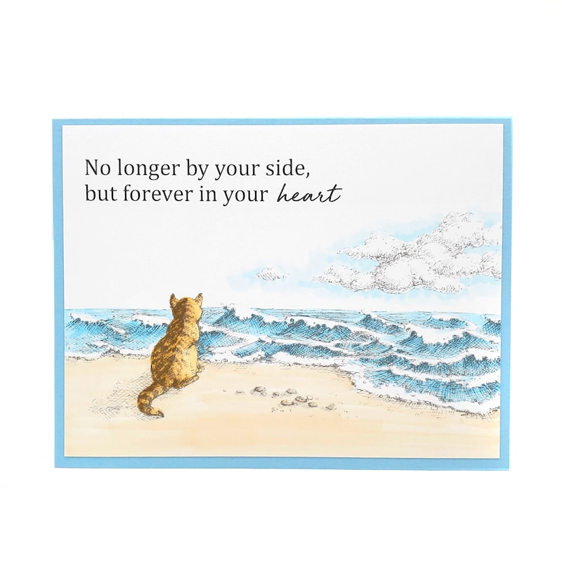 Cat Sympathy Cards - Etsy
