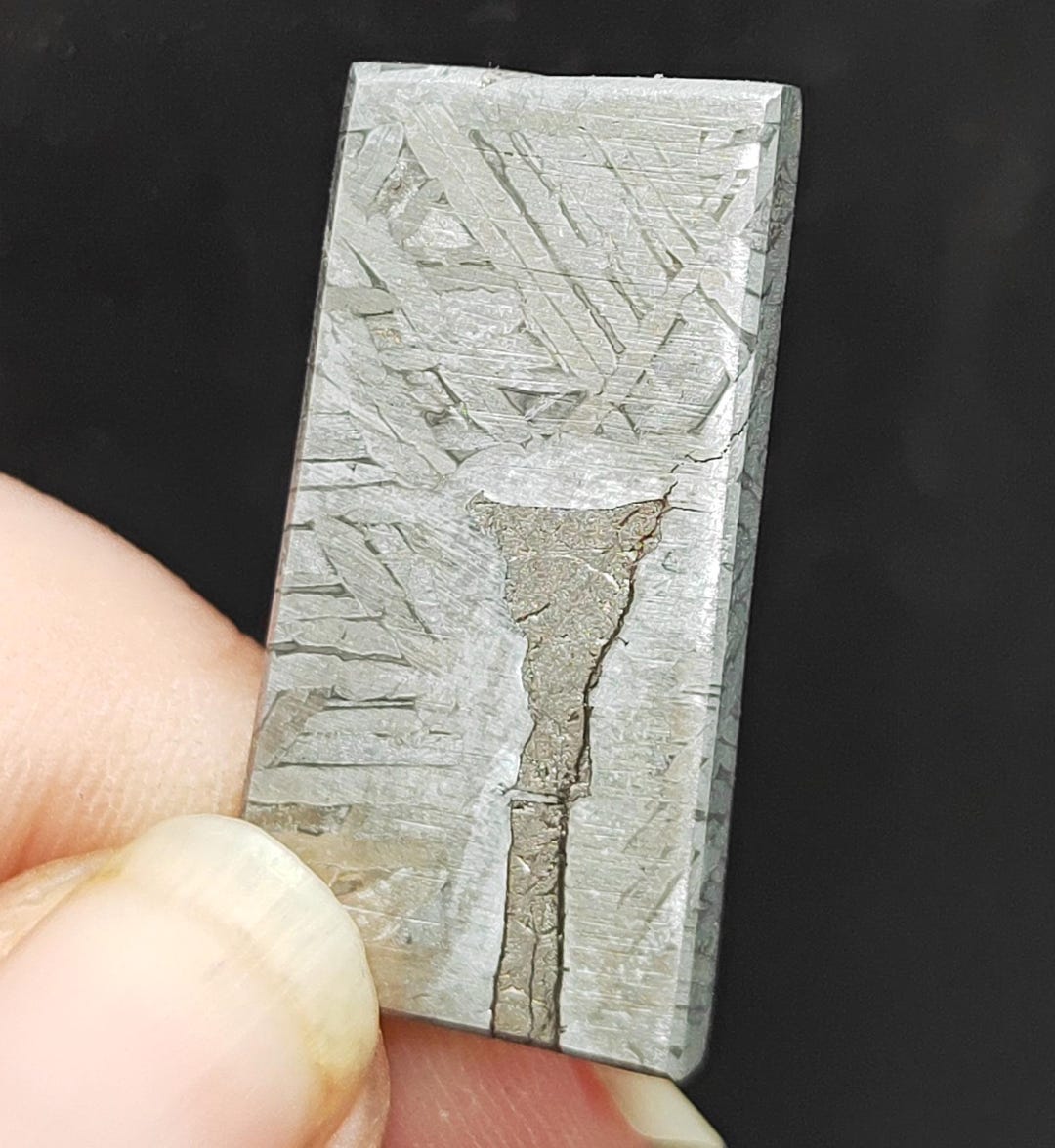 13.5g Muonionalusta Meteorite Slice, Meteorite Specimen,natural ...