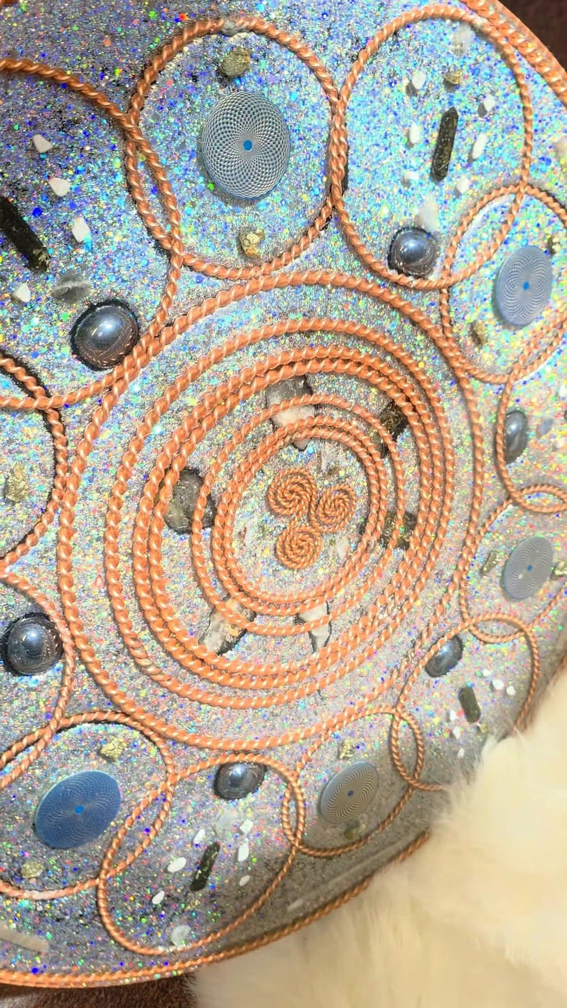 Huge Orgone Tensor Charging Plate, Andromeda, Scalar Wave Vortex ...