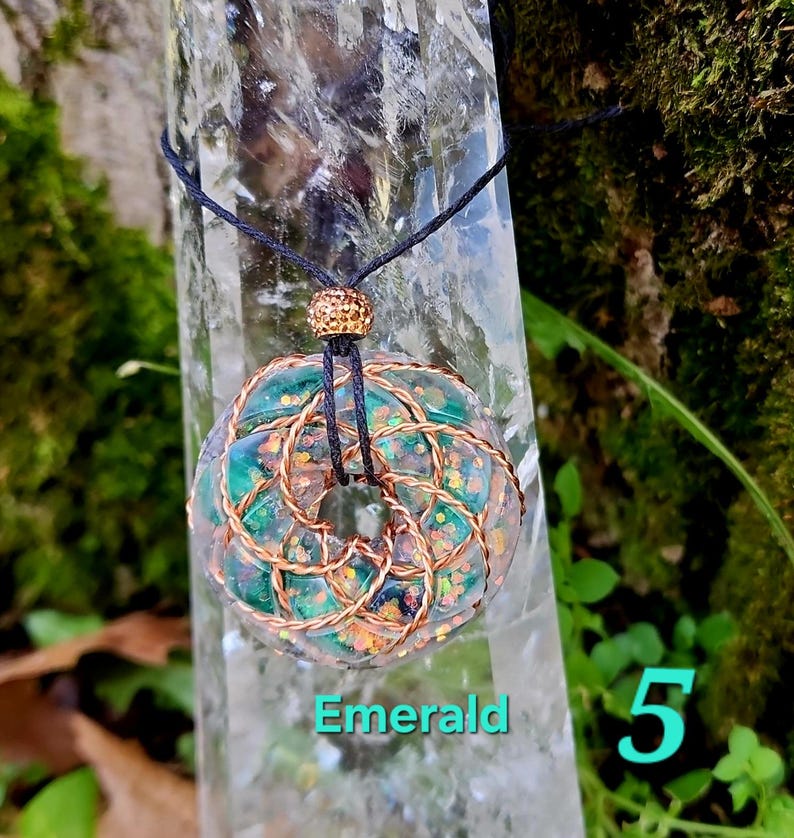 Torus Tesla 3 6 9 Orgone Pendant Necklace, Set 2 Emf Protection ...