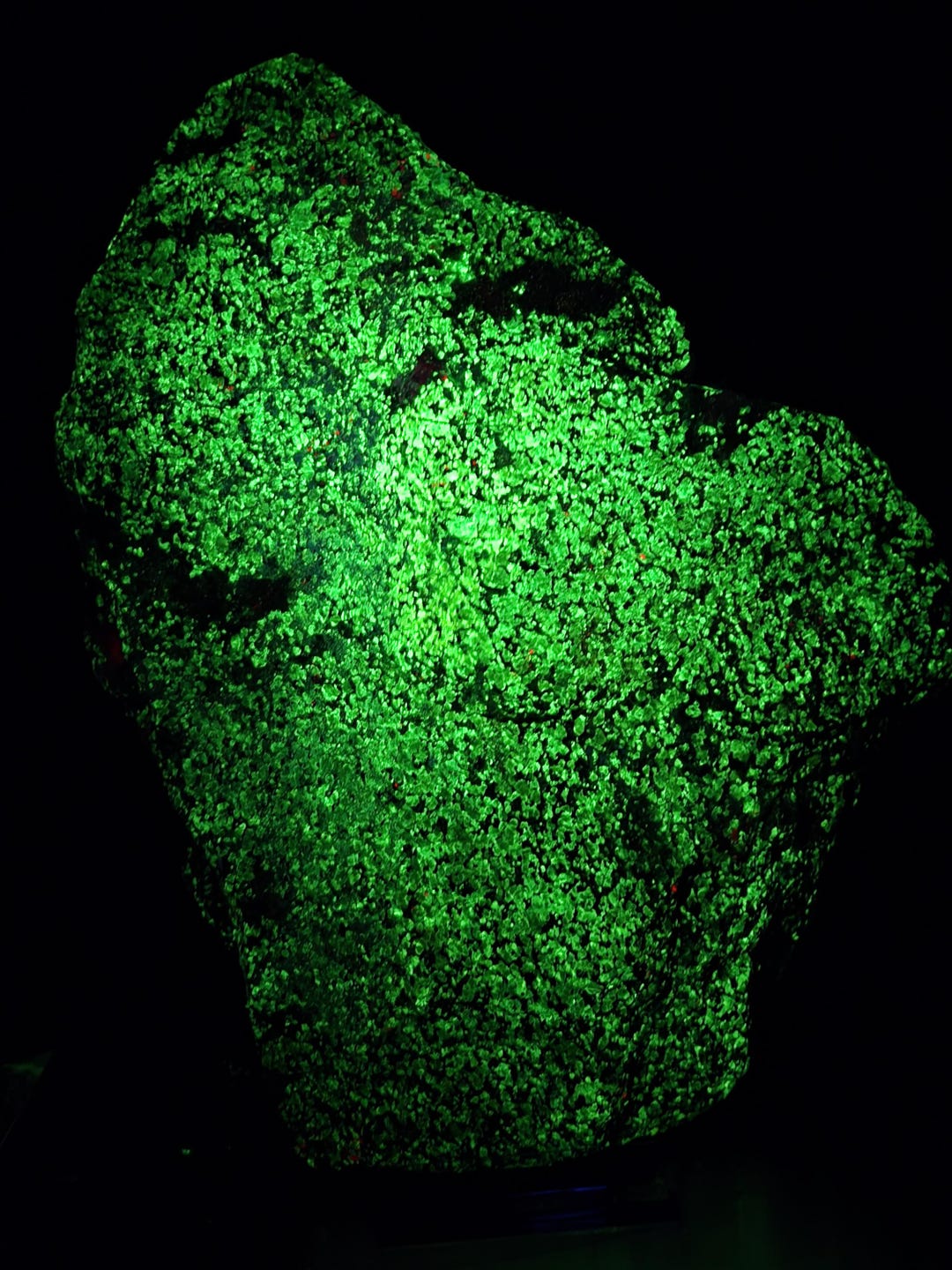 UV Reactive Willemite Franklinite Specimen, Shortwave Fluorescent ...