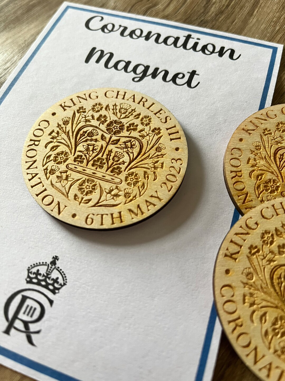 CORONATION MAGNET King Charles III Magnet Free Delivery - Etsy UK