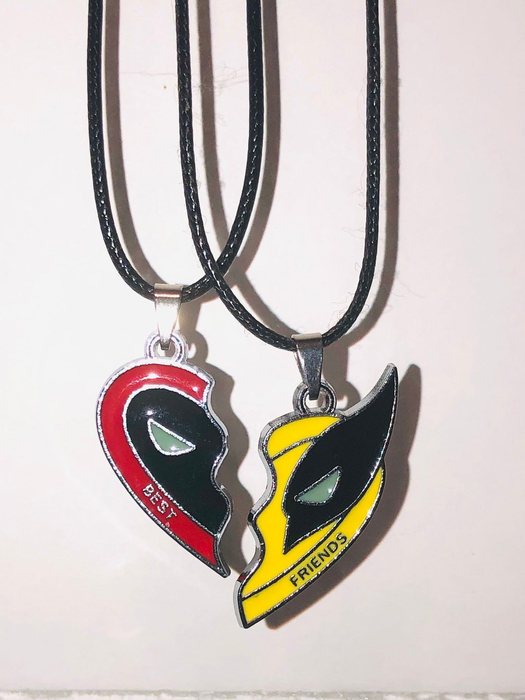 Deadpool and Wolverine Inspired Necklaces - Etsy