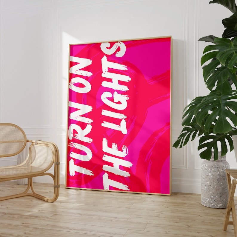 Turn on the Lights Fred Again Poster | Fred Again Print, Music Print ...