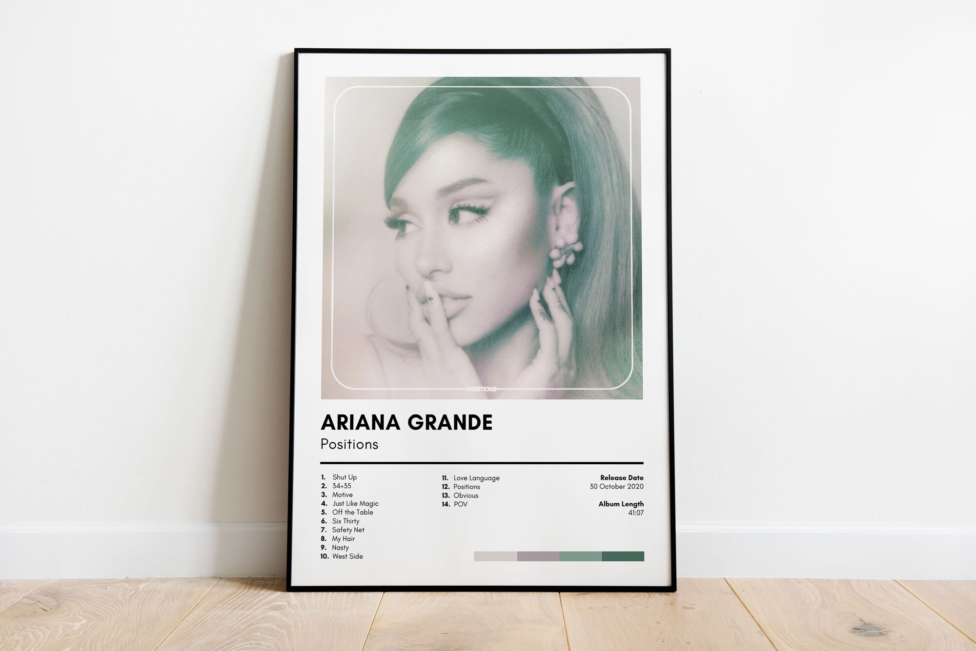 Ariana Poster | Ariana Positions, Ariana Merch, Ariana Posters vendido ...