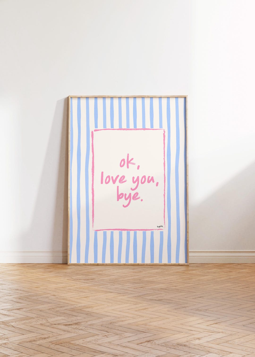 Ok Love You Bye - Olivia Dean [DIGITAL PRINT] | Olivia Dean Lyrics ...