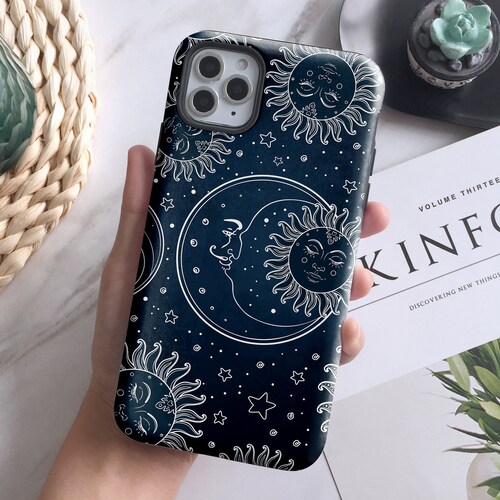 Moon Phases Phone Case Luna Cover for Iphone 13 12 Pro - Etsy